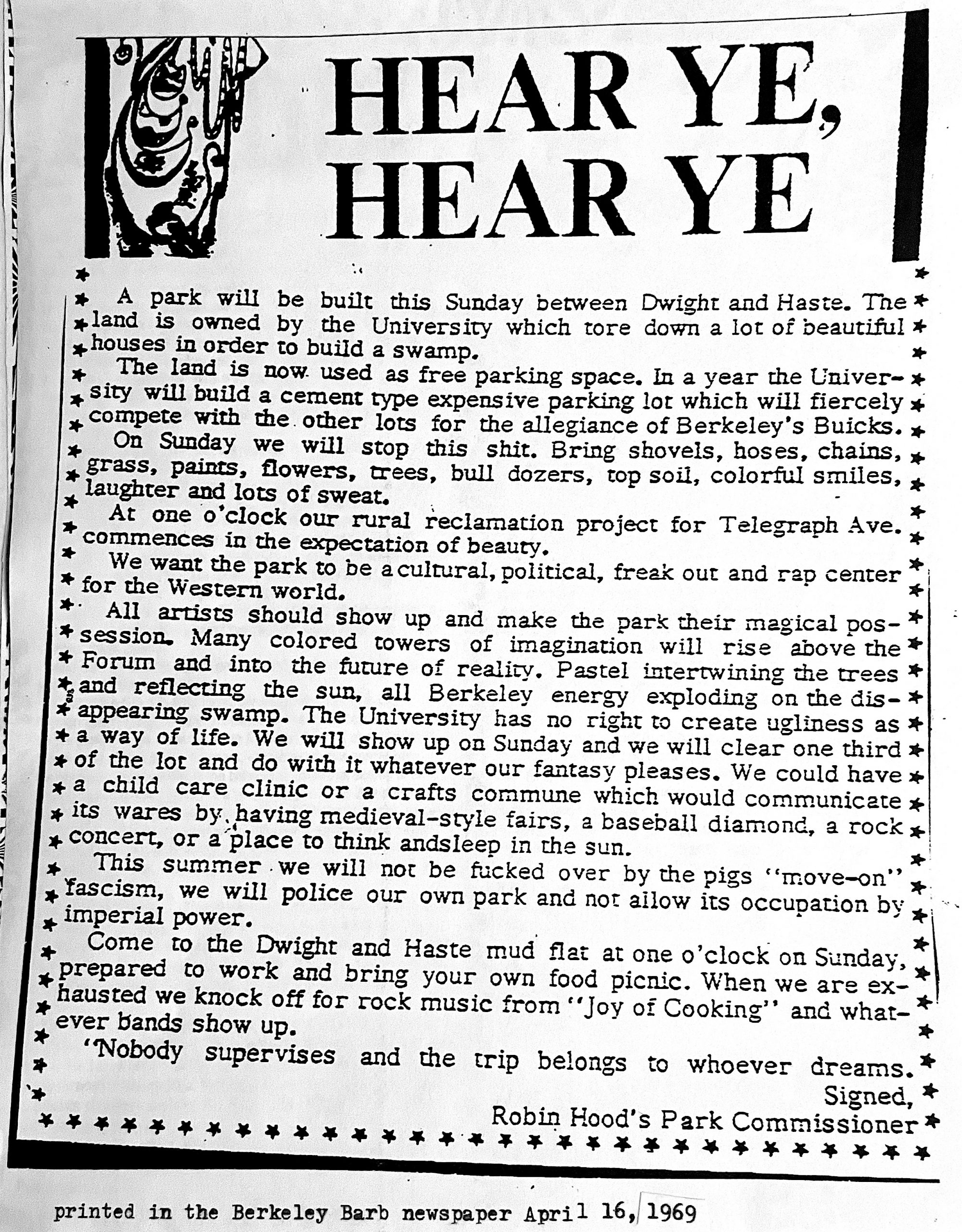 8 – Hear Ye, Hear ye (Back page) – Slingshot